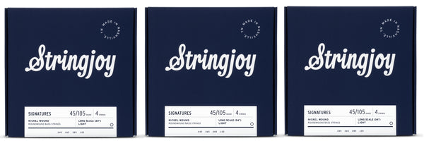 Stringjoy BA45105LS Signatures 4-String Bass Guitar String Set 45-105 – Morrell Music Company
